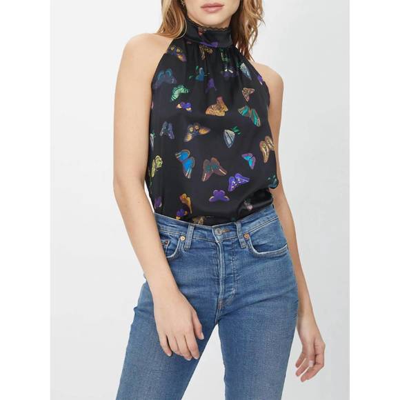Generation Love | Tops | New Generation Love Silk Kristy Halter Top In ...
